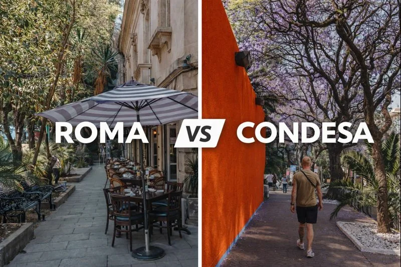 Roma Norte vs Condesa: Which Area Is Better to Stay in Mexico City?